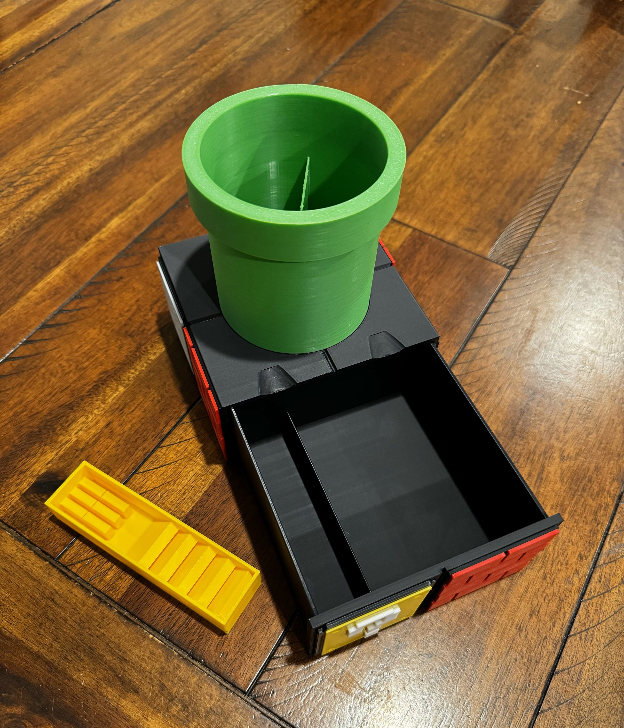 Super Mario Brothers 3D Printed Desktop Organizer - Etsy