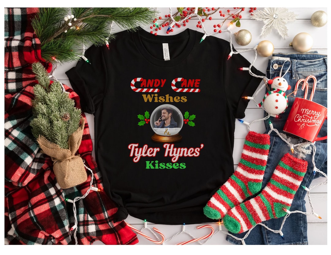 Candy Cane Wishes and Tyler Hynes Kisses, Hallmark Inspired, Hallmark ...