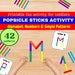 Popsicle Sticks Activity for Toddlers Montessori Printable Activities ...