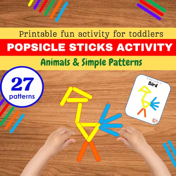 Popsicle Sticks - Etsy