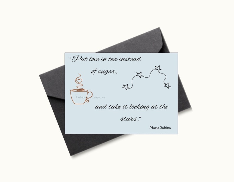 Maria Sabina Quote Greeting Printable Card, Inspirational Card for Any ...