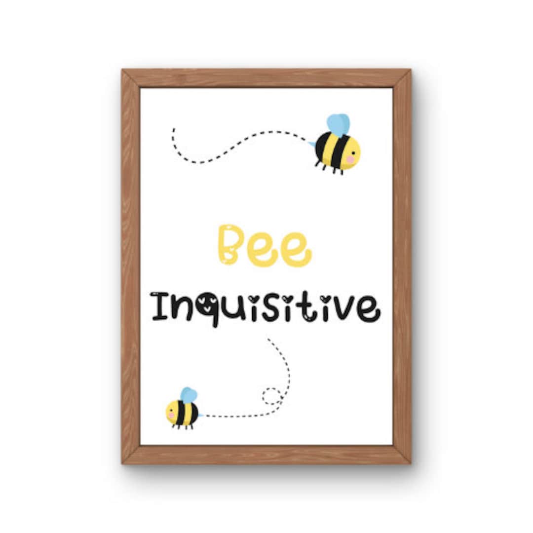 Bee Inspired Positive Affirmations Alphabet Print Downloads - Etsy