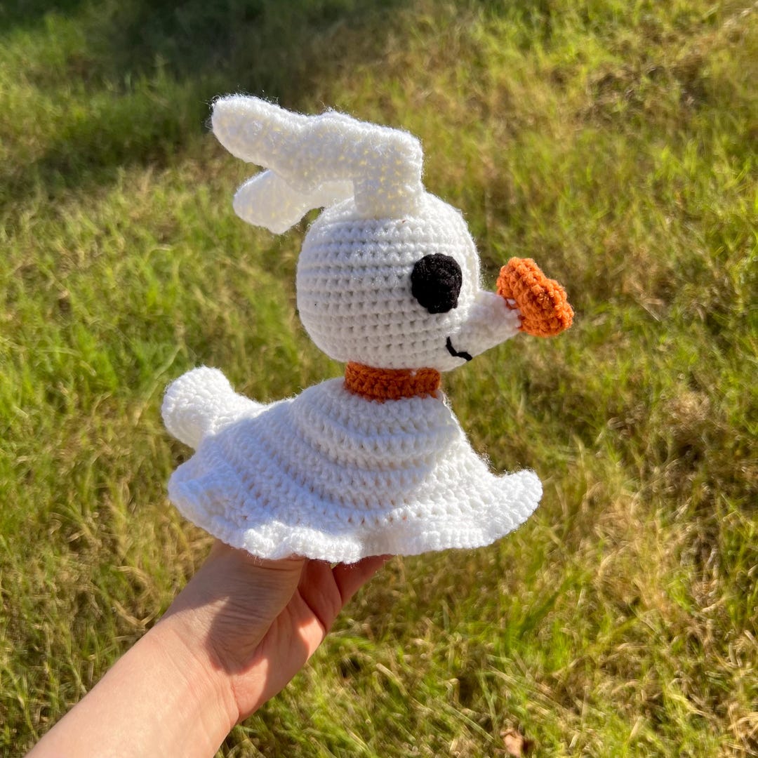Crochet Halloween Zero Dog - Etsy