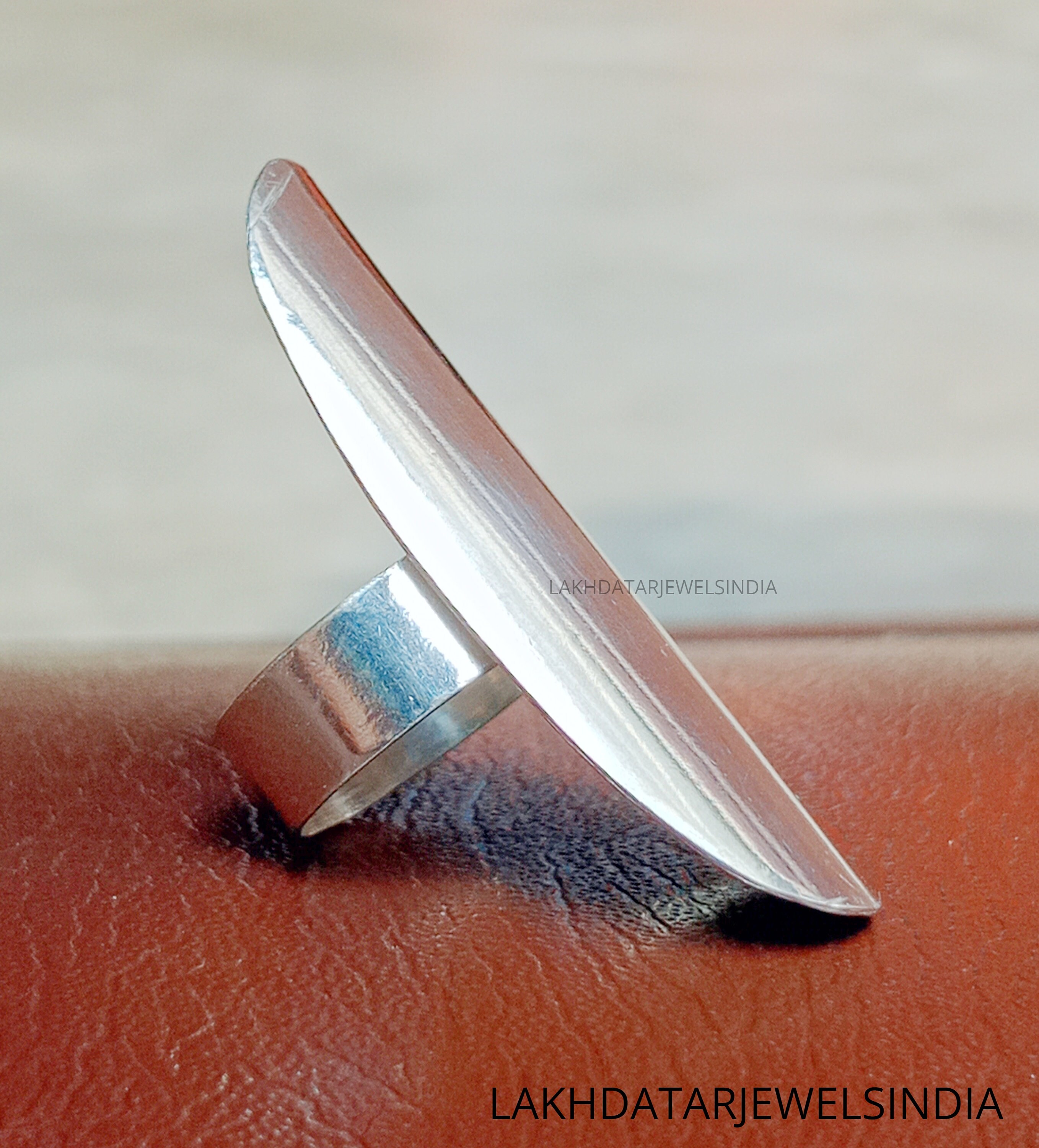 Long Statement Ring, 925 Sterling Silver Ring, Rings for Women, Full ...