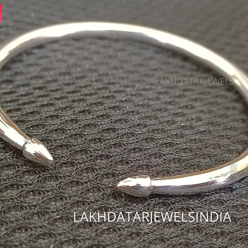 Sterling Silver Bangle - Etsy