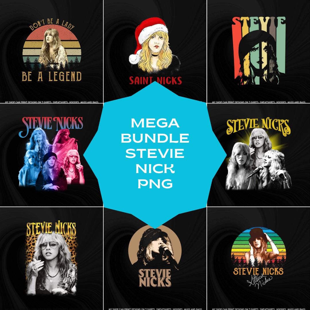 Bundle Stevie Nick PNG, Stevie Nick Digital Download, Stevie Nicks ...