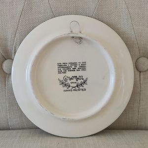 Vintage Ceramar Hand Painted Ceramic, Decorative Wall Plate, Colorful ...