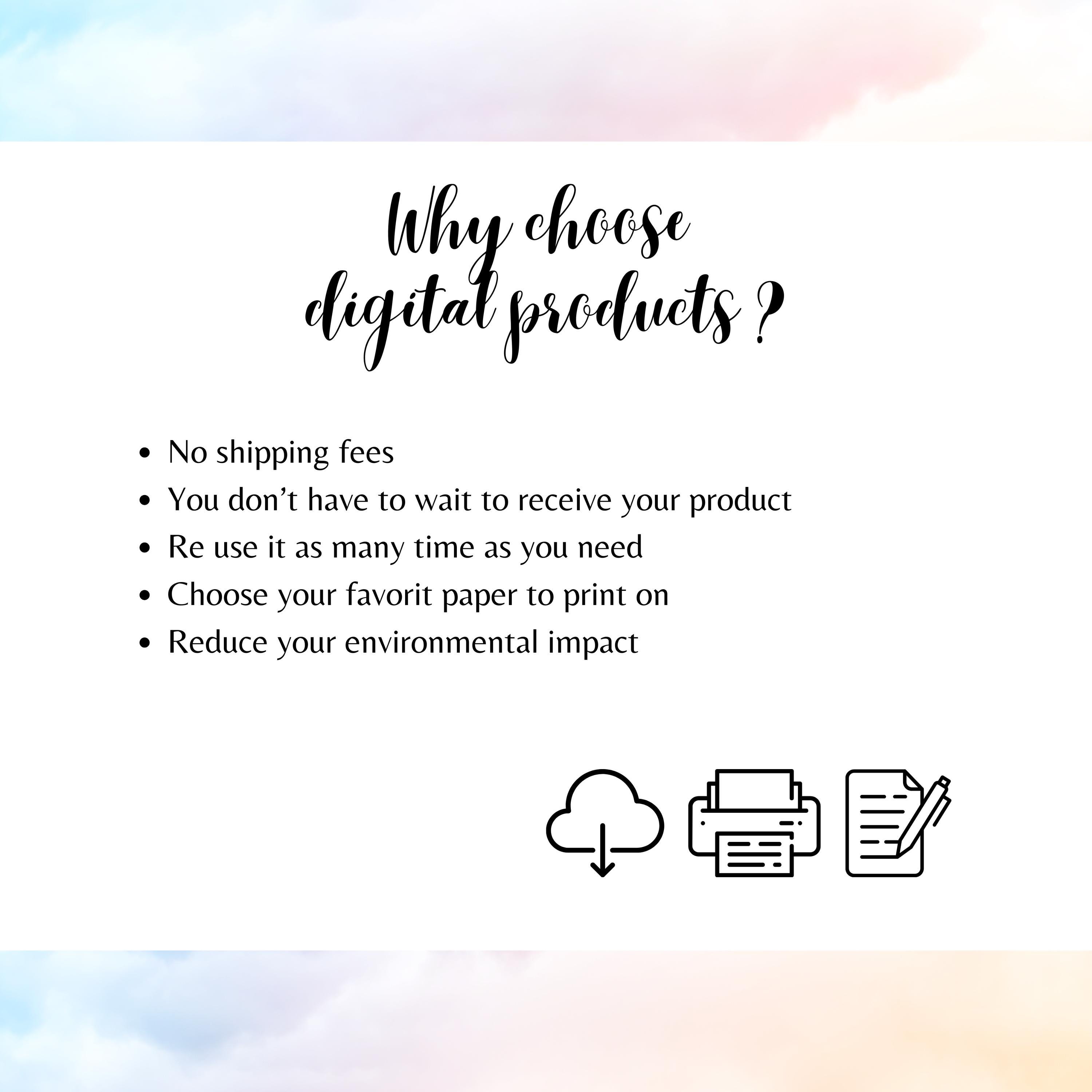 Printable Planner Bundle Colorful Rainbow PDF 2025 2026 2027 Daily ...