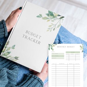 Budget Tracker Printable Planner Bundle PDF - Bill Finance Saving ...