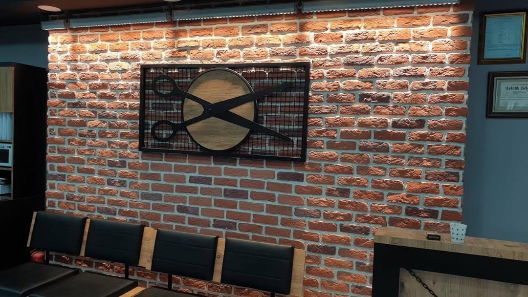Real Stone Brick Wall Cladding, Natural Brick Veneer Panels, Rustic ...