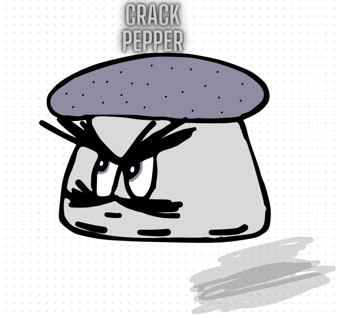 Cartoon, Comic, Pepper, - Etsy