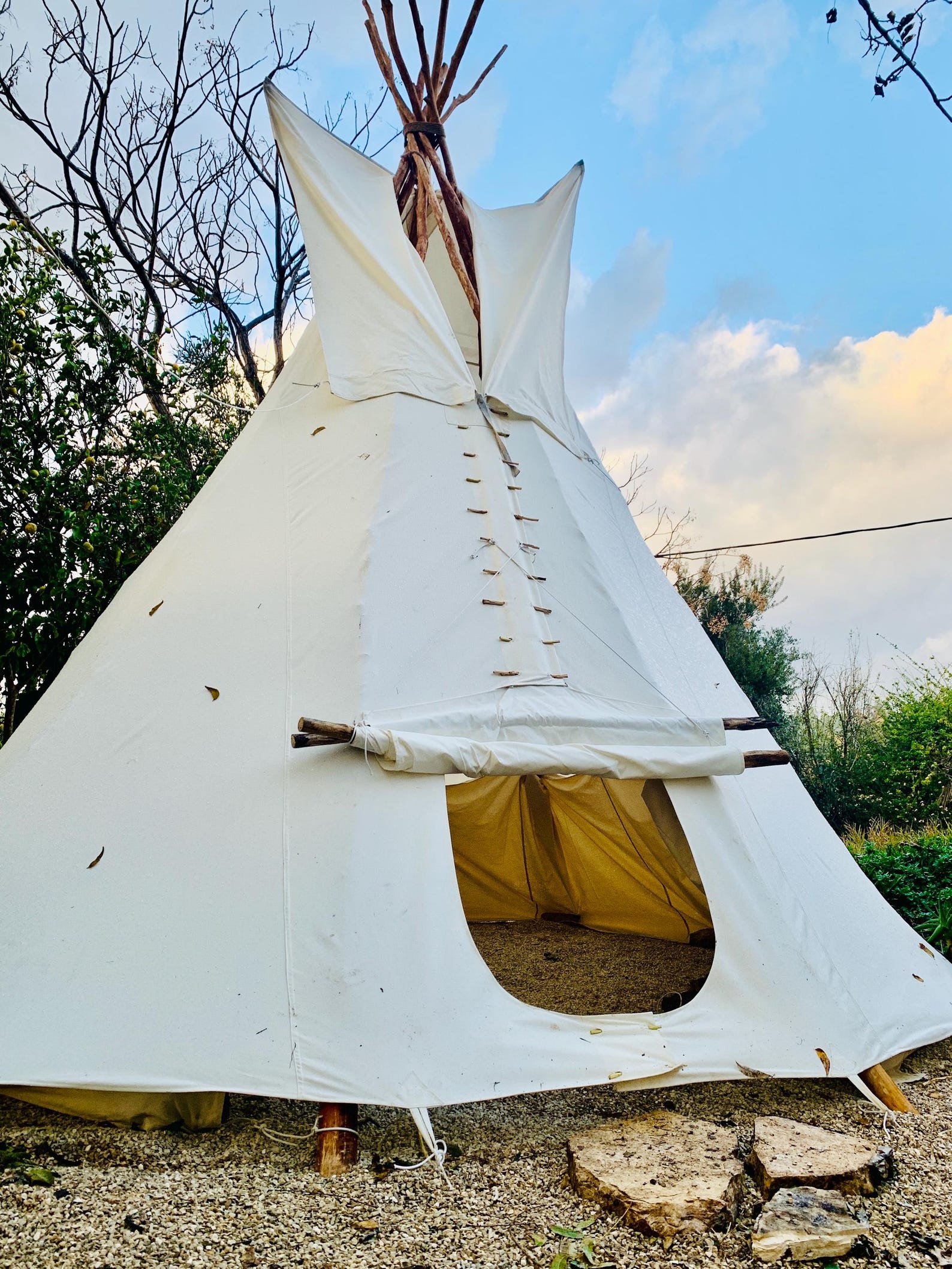 Durable Tipi Cover for Eco-friendly Living and Sacred Gatherings - Etsy