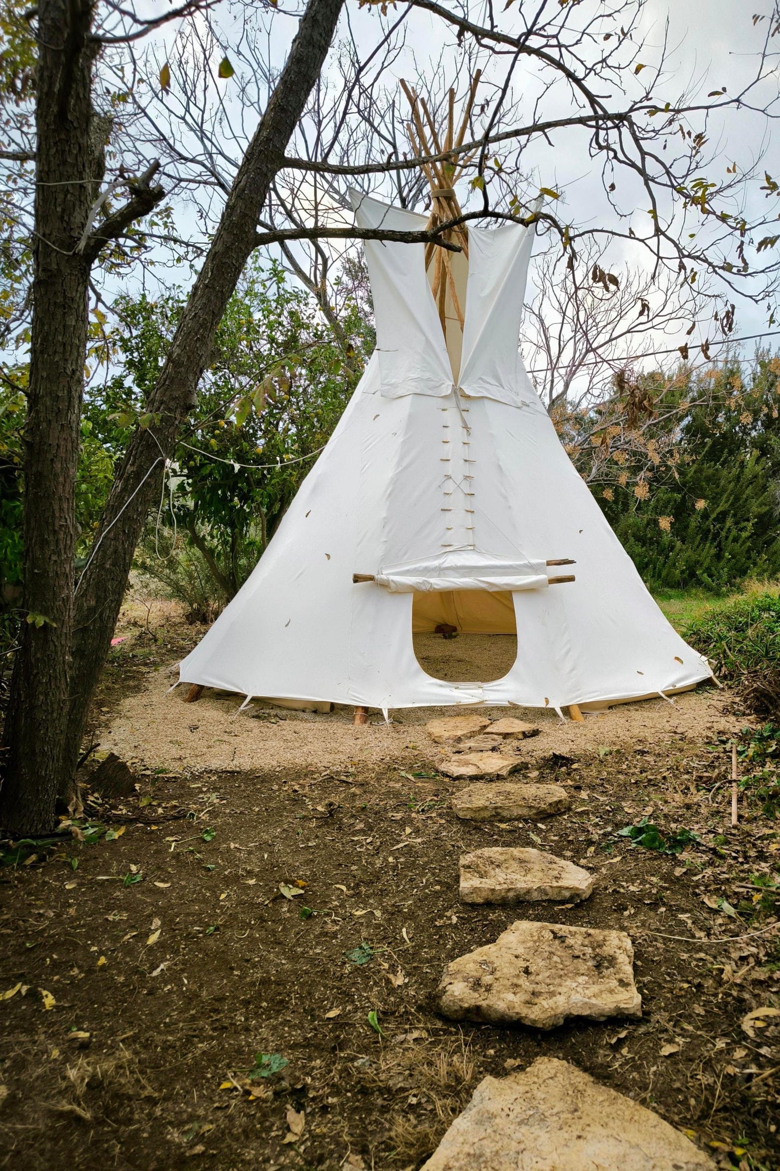 Durable Tipi Cover for Eco-friendly Living and Sacred Gatherings - Etsy