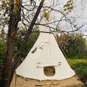 Durable Tipi Cover for Eco-friendly Living and Sacred Gatherings - Etsy
