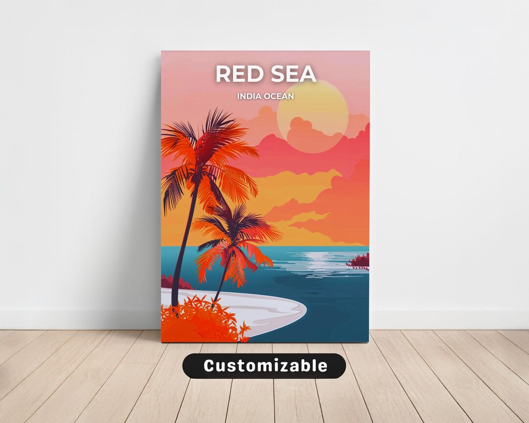 Red Sea, India Ocean Travel Canvas , Red Sea, India Ocean Travel Poster ...