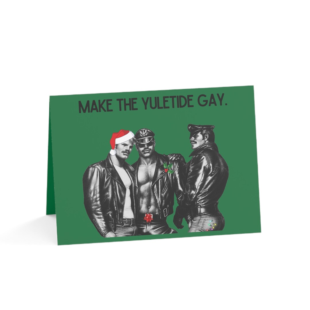 Make the Yuletide Gay Christmas/greeting Cards 1 10 30 - Etsy