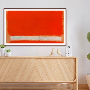 25 Mark Rothko Art 4k Samsung Frame TV Collection, Frame TV Colorful ...