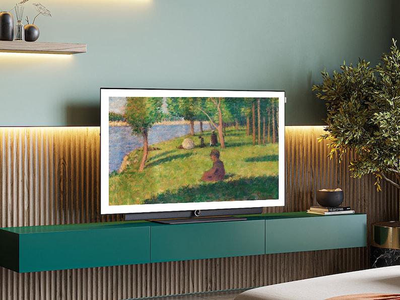 50 Georges Seurat 4k Samsung Frame TV Art Set, Frame TV Art Bundle ...