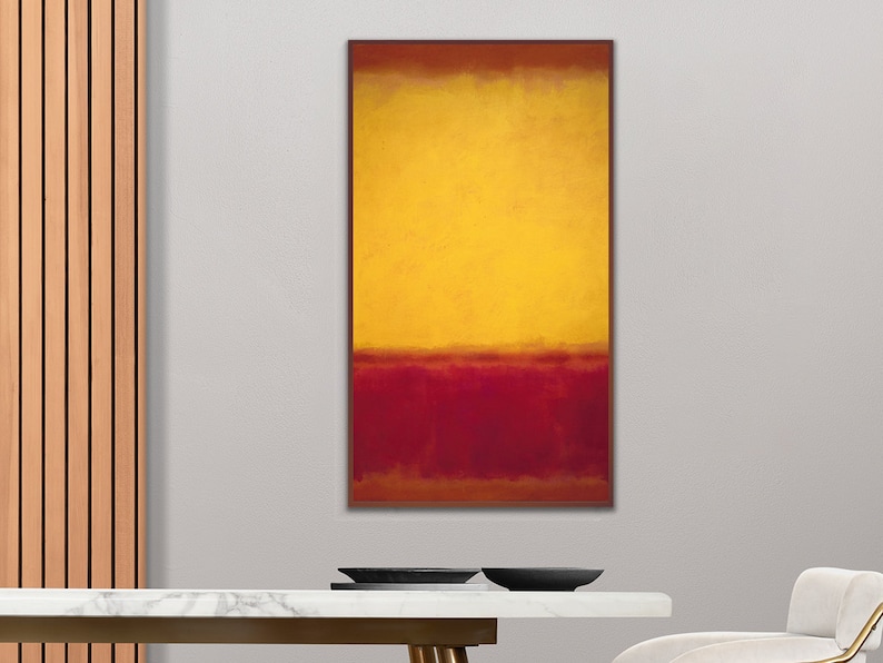 25 Mark Rothko Vertical 4k Samsung Frame TV Collection, Frame TV ...