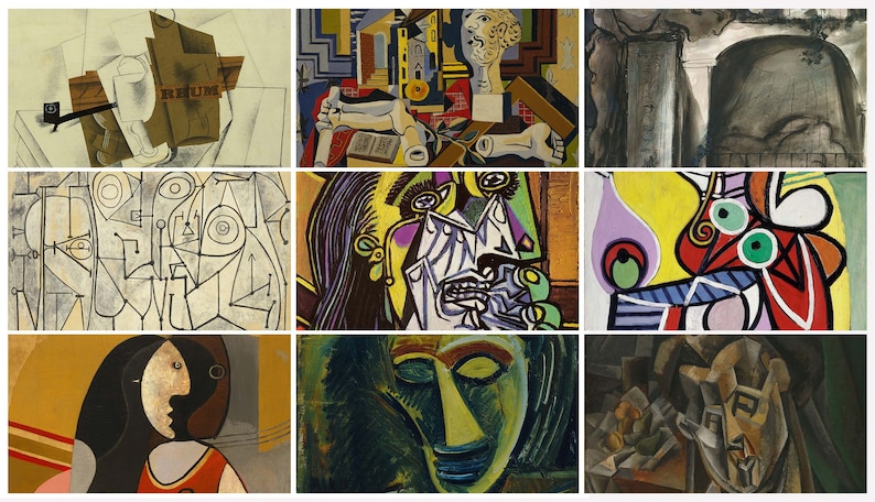 Pablo Picasso Frame TV Art Gallery – 4K Cubist & Modern Digital Wall ...