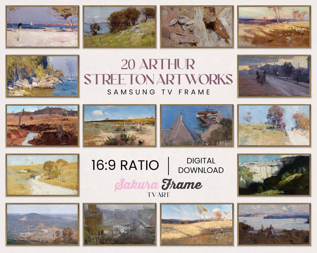 Arthur Streeton Australian Landscape Art, Samsung Frame TV Art (digital ...