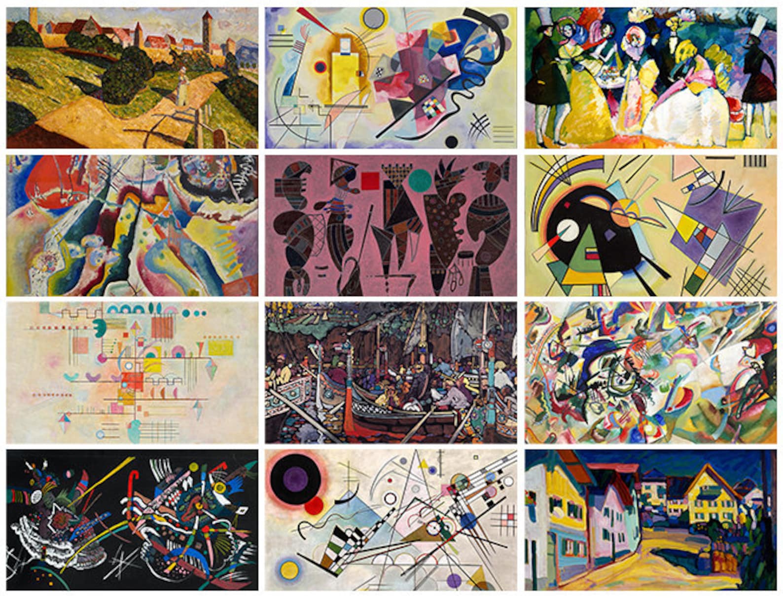 25 Wassily Kandinsky Art 4k Samsung Frame TV Art Collection, Frame TV ...