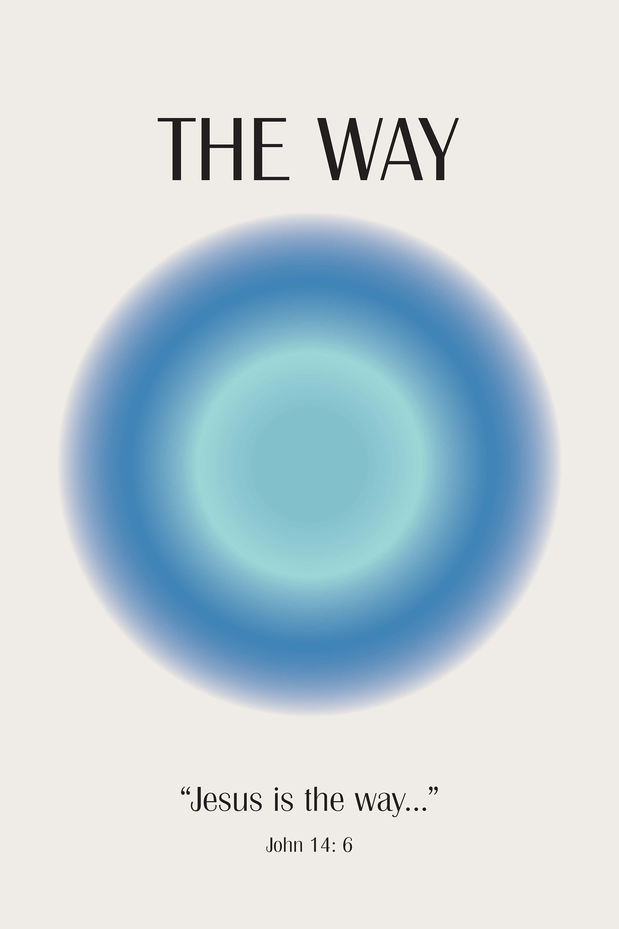 Jesus Aura Posters, Set of 3 Prints, Bible Verse DIGITAL DOWNLOAD Set ...