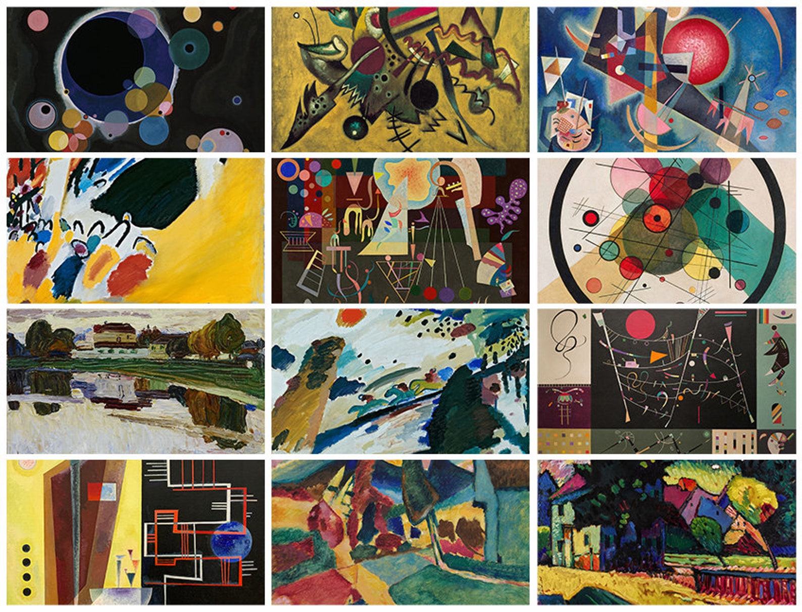 25 Wassily Kandinsky Art 4k Samsung Frame TV Art Collection, Frame TV ...