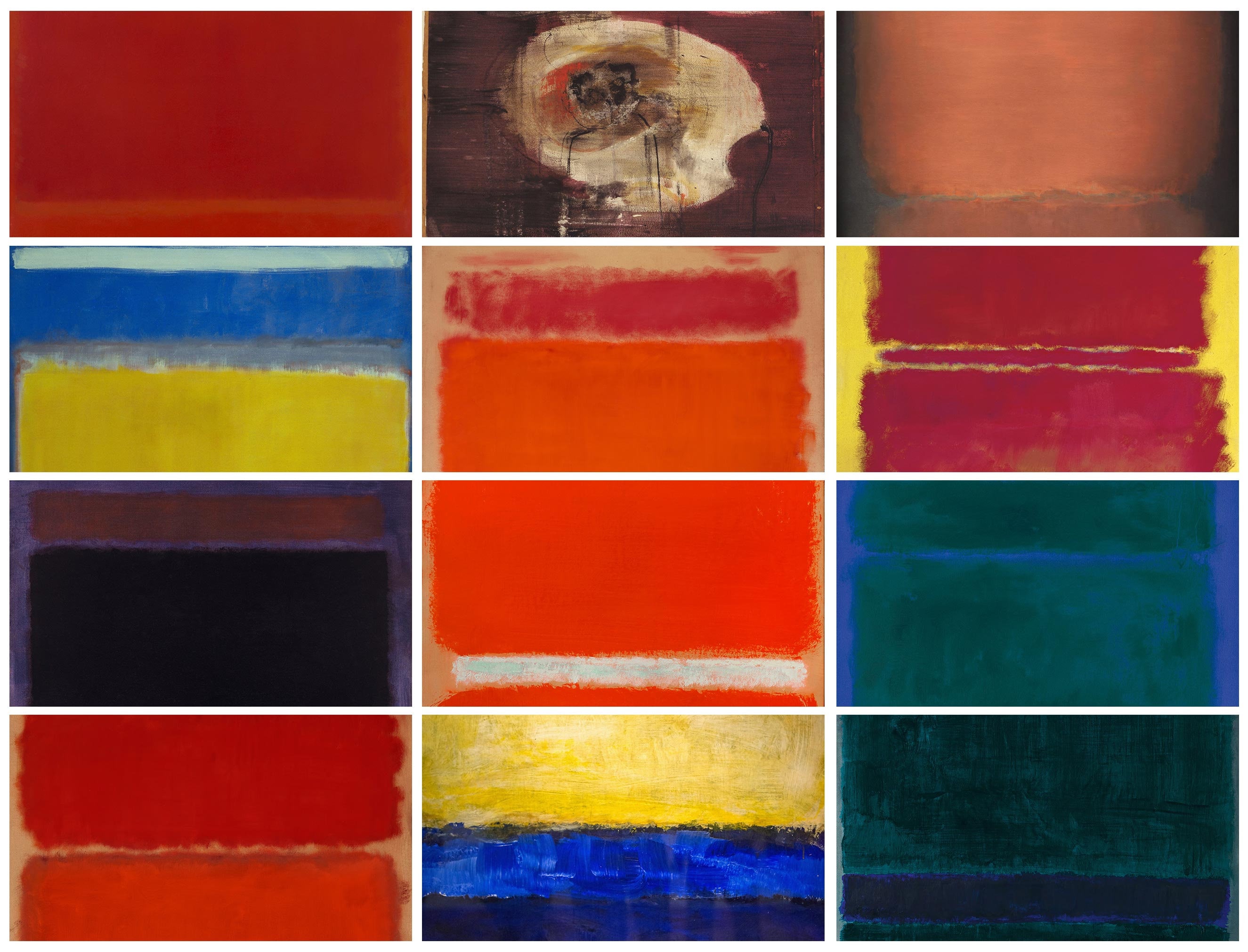 25 Mark Rothko Art 4k Samsung Frame TV Collection, Frame TV Colorful ...