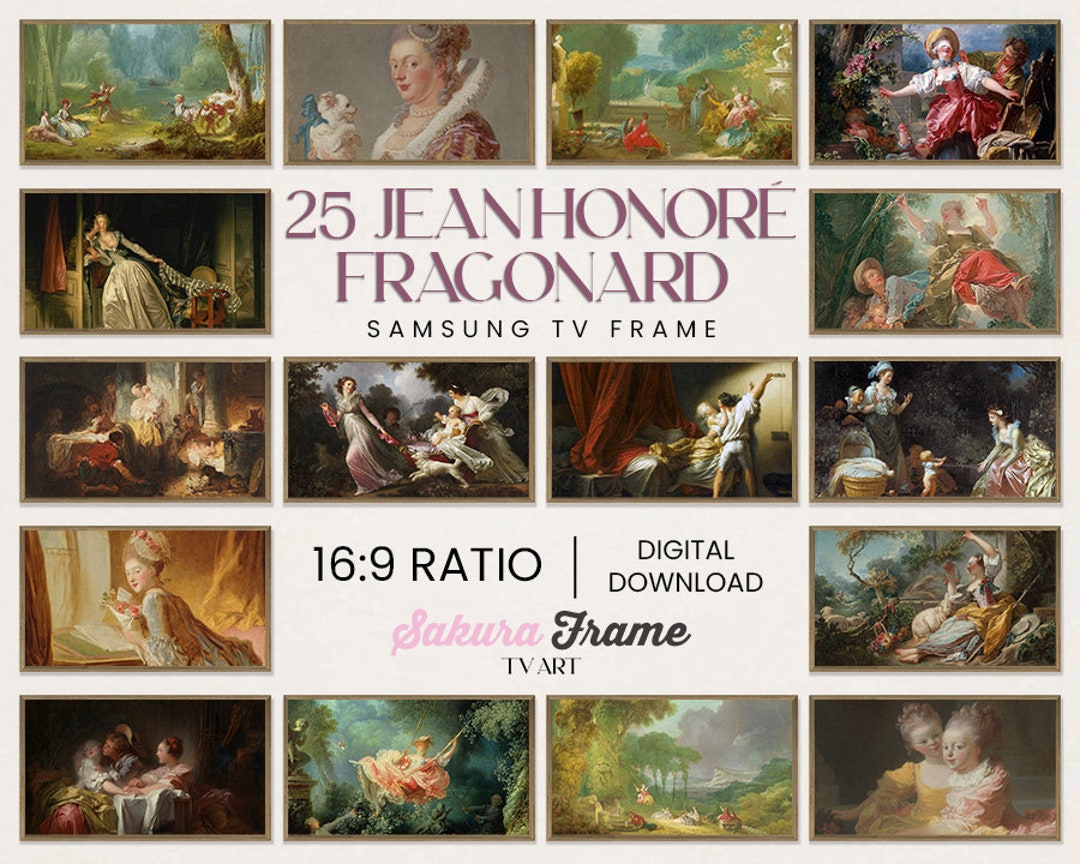 Jean-honoré Fragonard Frame TV Art Gallery – 4K Rococo & Impressionist ...