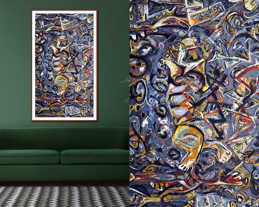 25 Jackson Pollock Art, Vertical Samsung Frame TV (digital Download) - Etsy