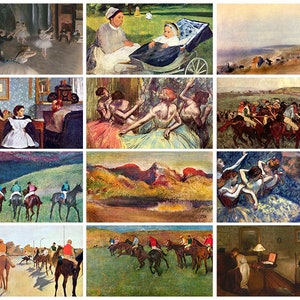 25 Edgar Degas 4k Samsung Frame TV Artwork Collection, Frame TV Ballet ...