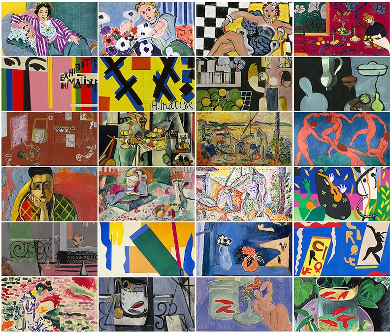 50 Henri Matisse Art 4k Samsung Frame TV Art Set, Frame TV Download Art ...