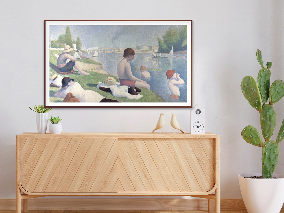 50 Georges Seurat 4k Samsung Frame TV Art Set, Frame TV Art Bundle ...