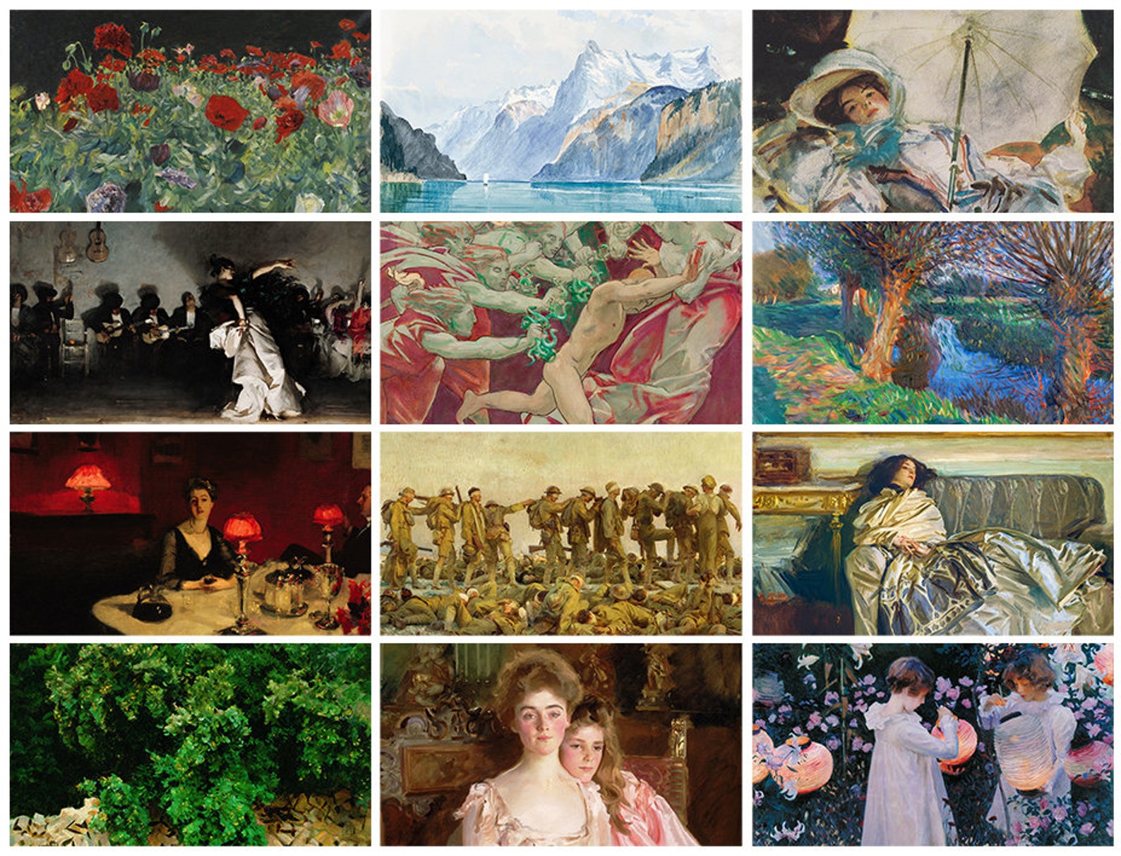 25 John Singer Sargent Art 4k Samsung Frame TV Art Print, John Singer ...