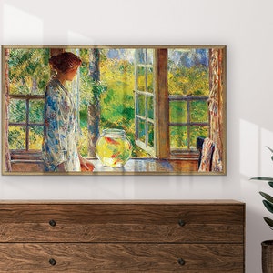 25 Frederick Childe Hassam Art, 4K Samsung Frame TV Art (digital ...