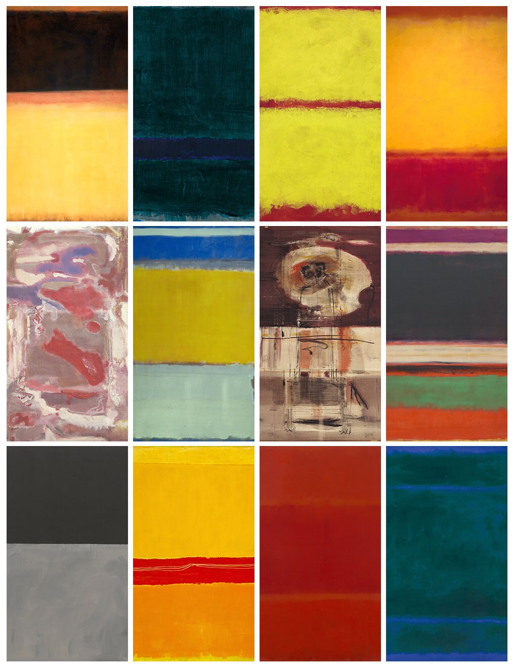 25 Mark Rothko Vertical 4k Samsung Frame TV Collection, Frame TV ...