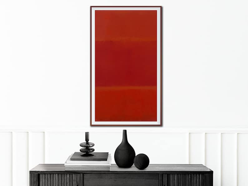 25 Mark Rothko Vertical 4k Samsung Frame TV Collection, Frame TV ...