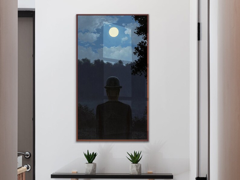 25 René Magritte Art Vertical 4k Samsung Frame TV Art Set, Frame TV ...