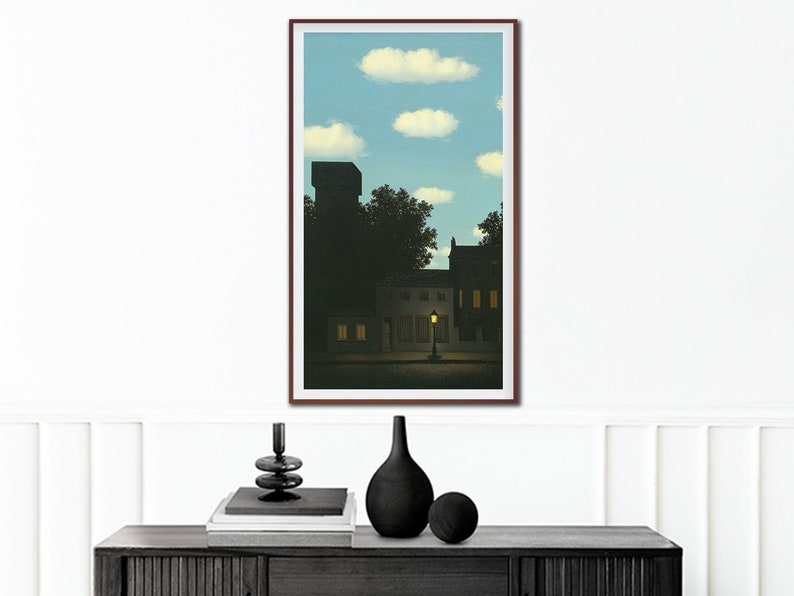 25 René Magritte Art Vertical 4k Samsung Frame TV Art Set, Frame TV ...