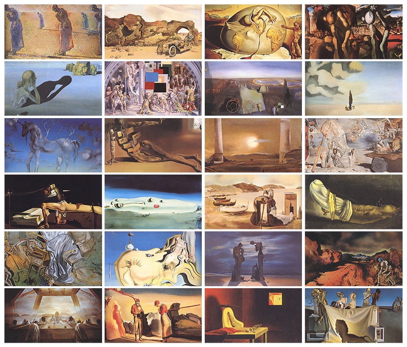 50 Salvador Dali Art 4k Samsung Frame TV Art Collection, Frame TV ...