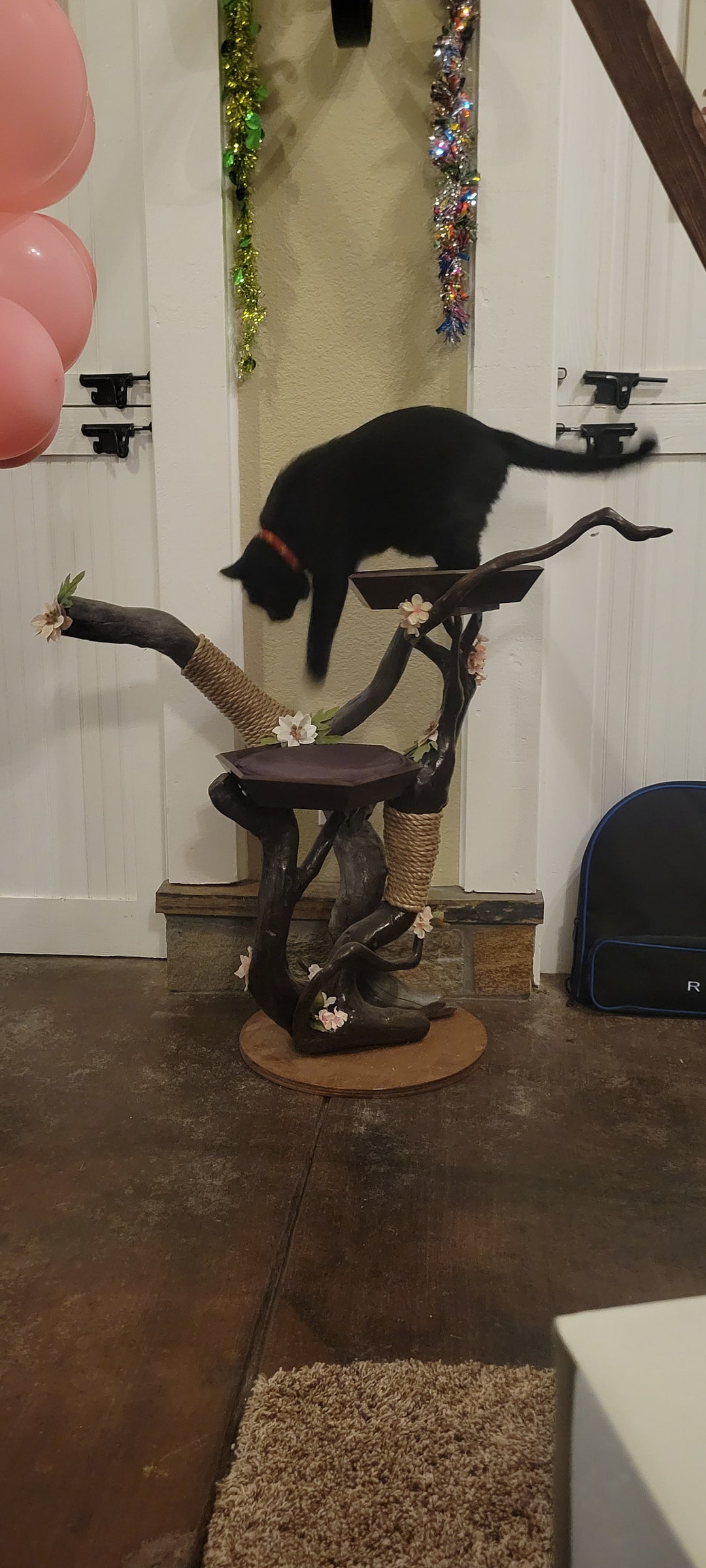 Driftwood Cat Tree - Etsy