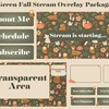 Thanksgiving Twitch Overlay Package, Turkey and Pumpkin Stream Overlays ...