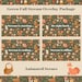Cozy Green Autumn Twitch Overlay Package, Cute Fall Animated Stream ...