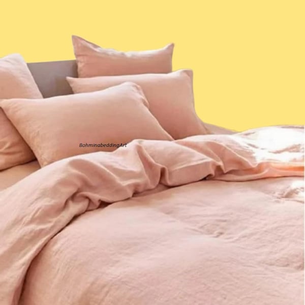 Peach Bedding - Etsy