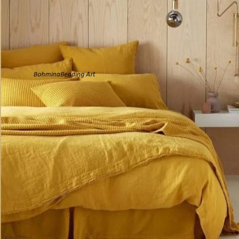 Mustard Bedding - Etsy