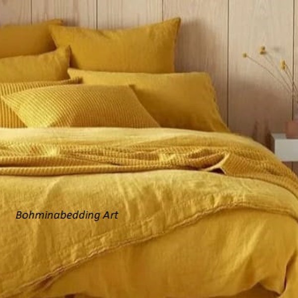 Mustard Bedding - Etsy