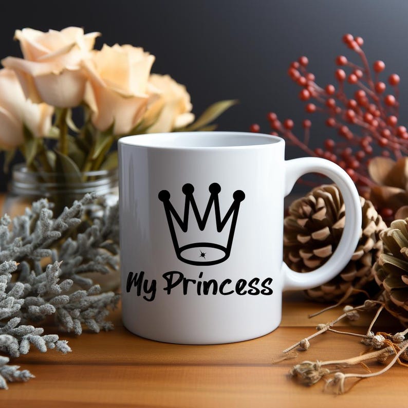 Princess Crown Clipart – Queen SVG Vector Art (digital Download ...