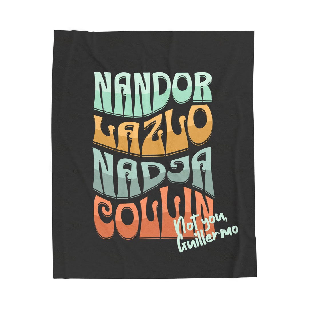 Mockumentary Vampire Inspired Plush Blanket Gift for Fans of the Show ...