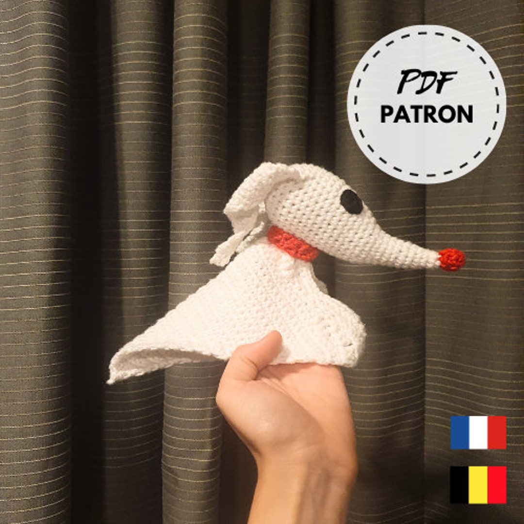 Crochet Pattern Dog Zero, Amigurumi, PDF to Download in French, Crochet ...